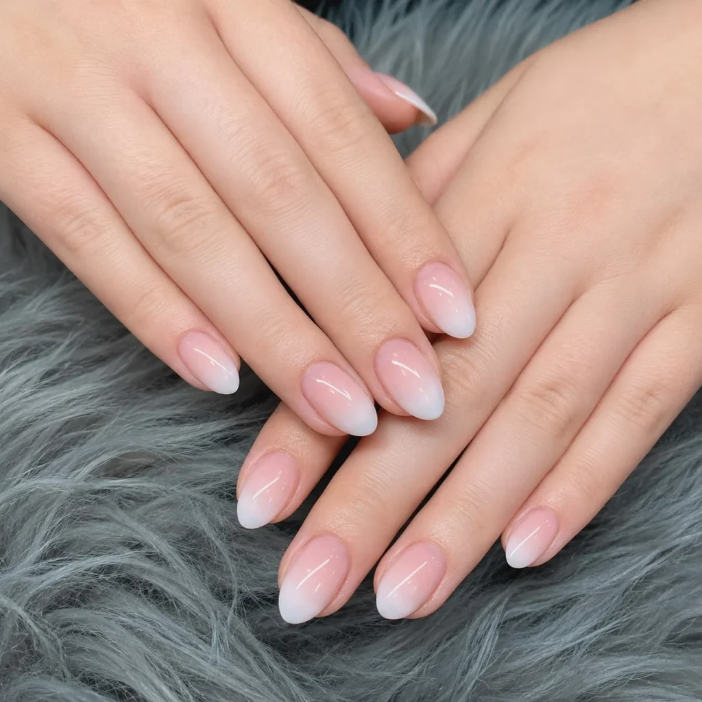 20 Short Ombre Almond Nails Design That Looks Cute and Classy